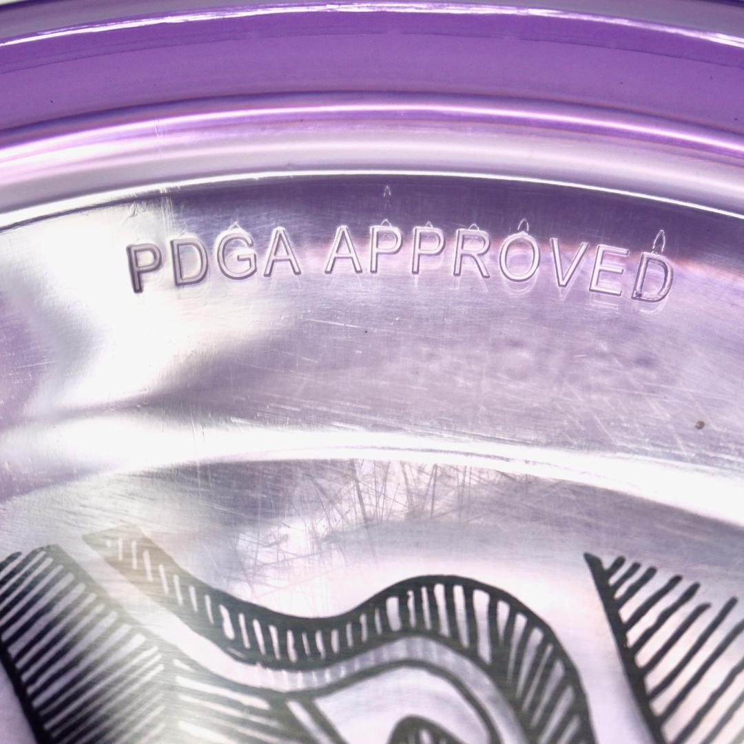 Disc Golf Mid Range Discs, PDGA Approved, Purple Color Disc, Made in ...